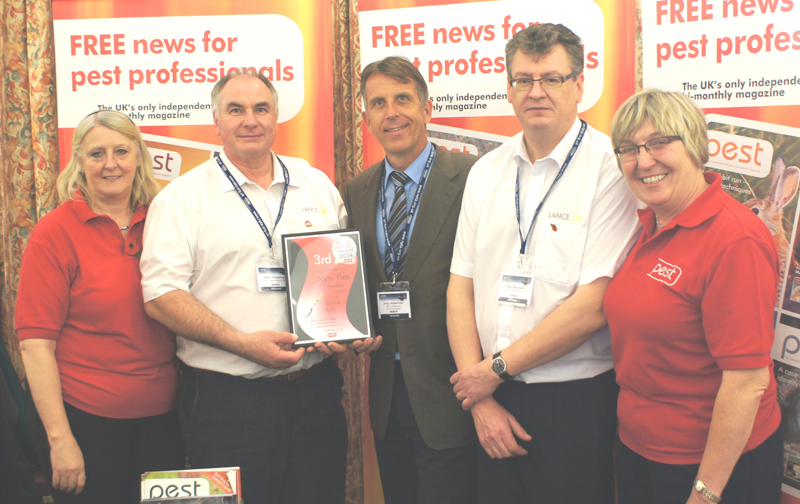 Mini-Flex wins runner up at Pest! - Lance Lab Ltd